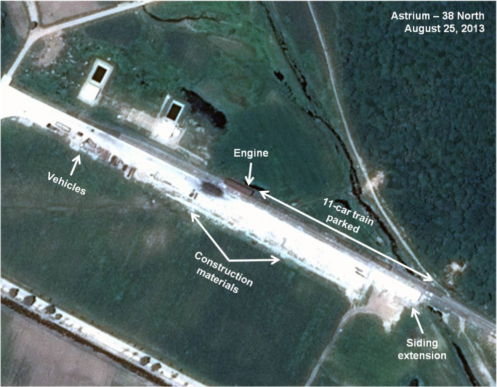 Major Construction at the Sohae Rocket Test Site
