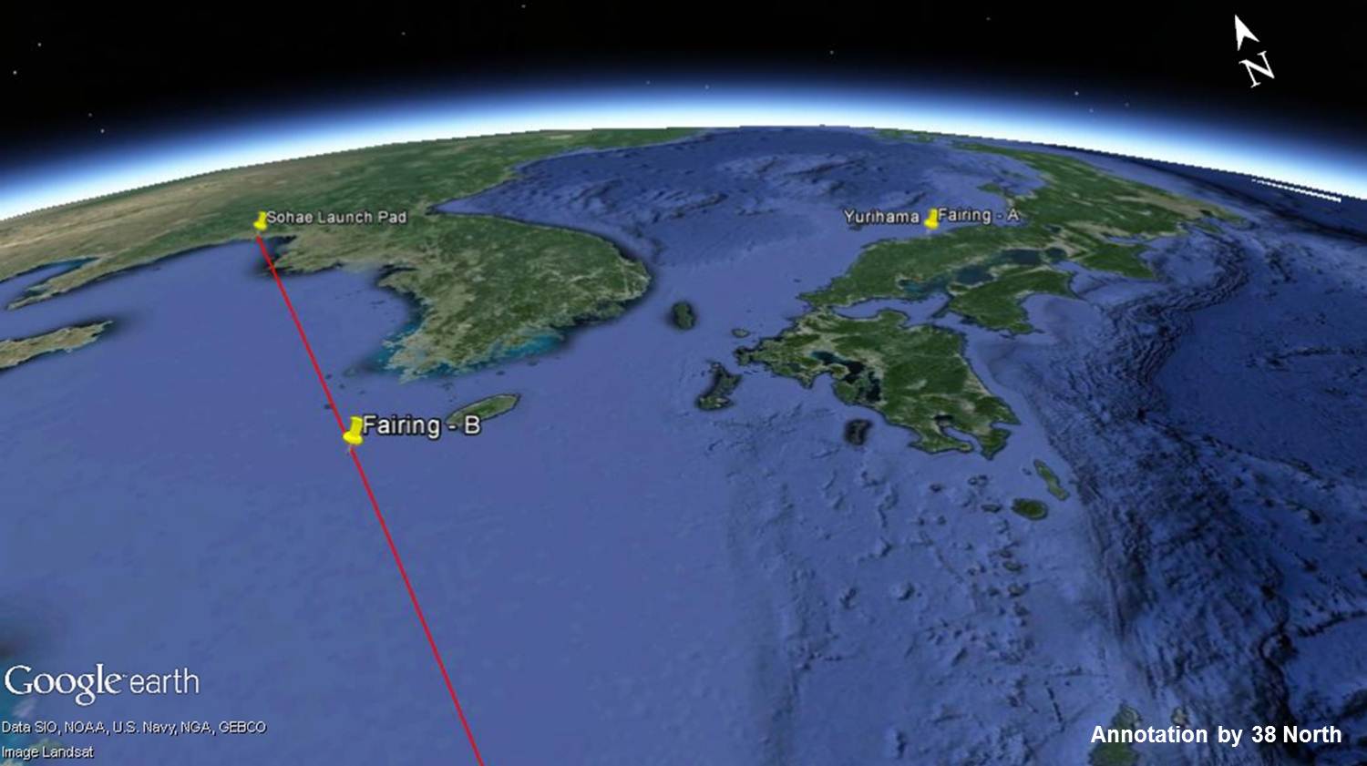 KMS-4 Nose Fairing Debris Found on Japanese Coast