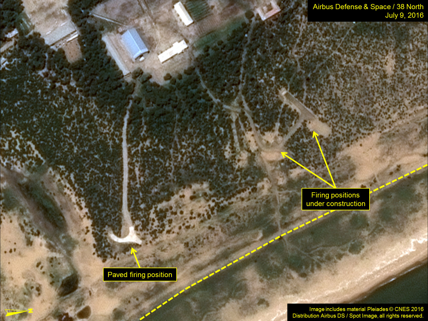 North Korea’s Hodo Peninsula Training Area