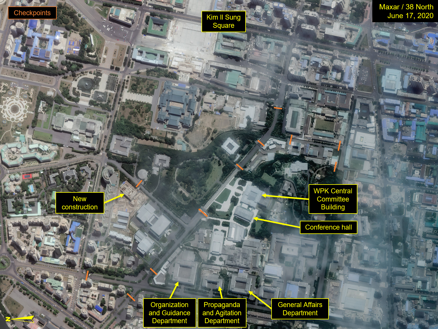 Pyongyang General Hospital: The Two Towers Reach Full Height - 38 North ...