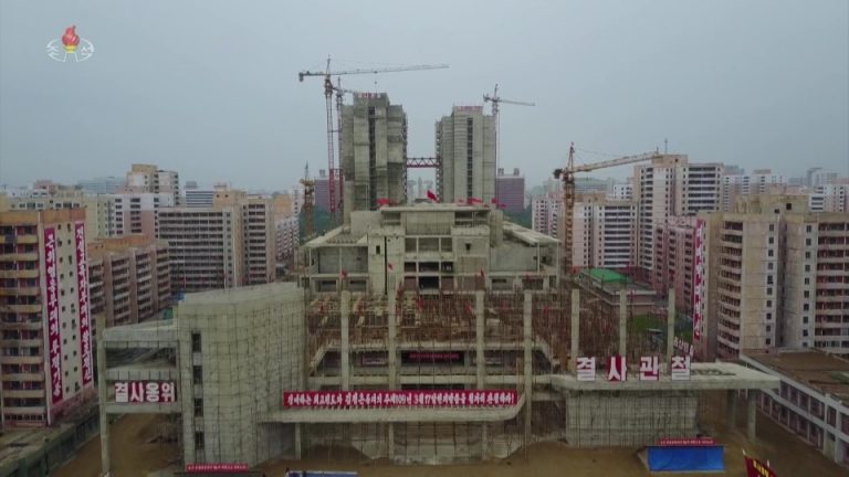 KCTV Brings New Perspectives to Pyongyang Construction Progress - 38 ...