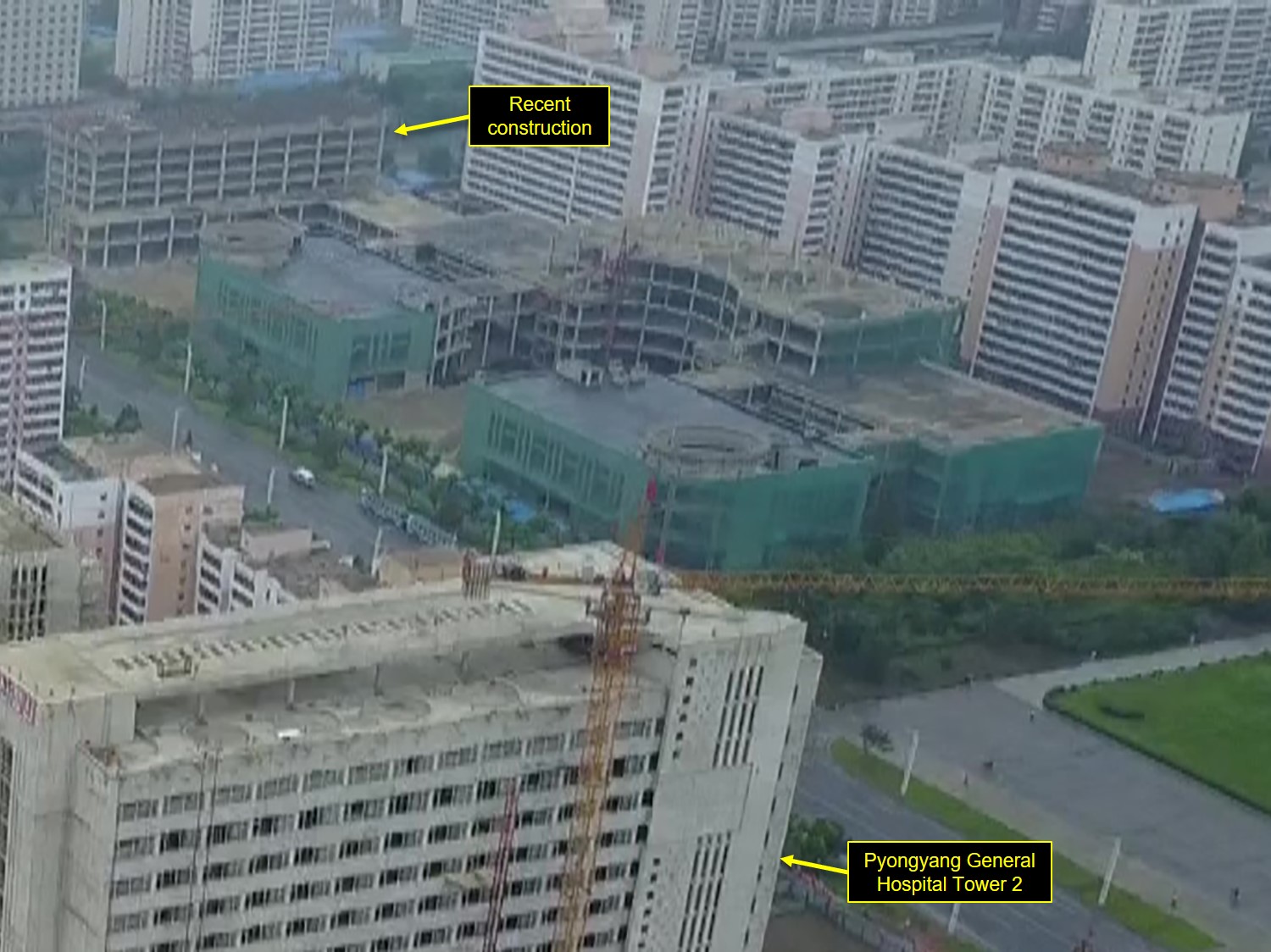 KCTV Brings New Perspectives to Pyongyang Construction Progress - 38 ...