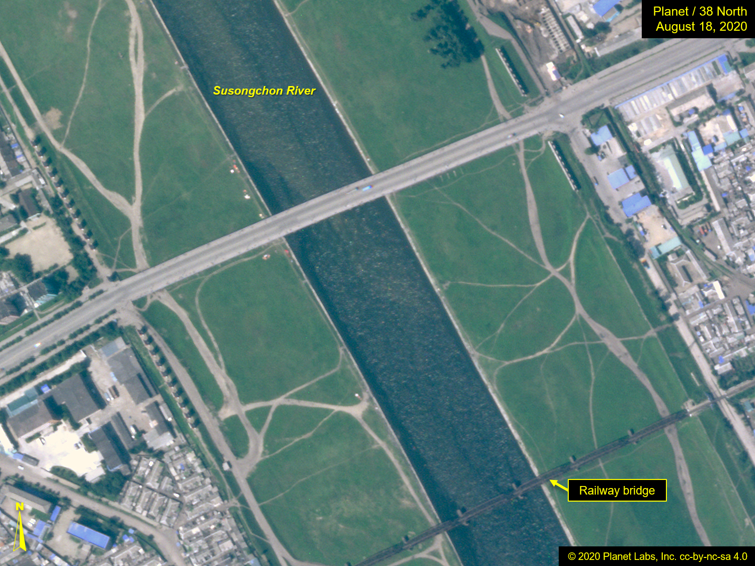 Post-Typhoon Repairs: Progress on Chongjin Bridge - 38 North: Informed ...