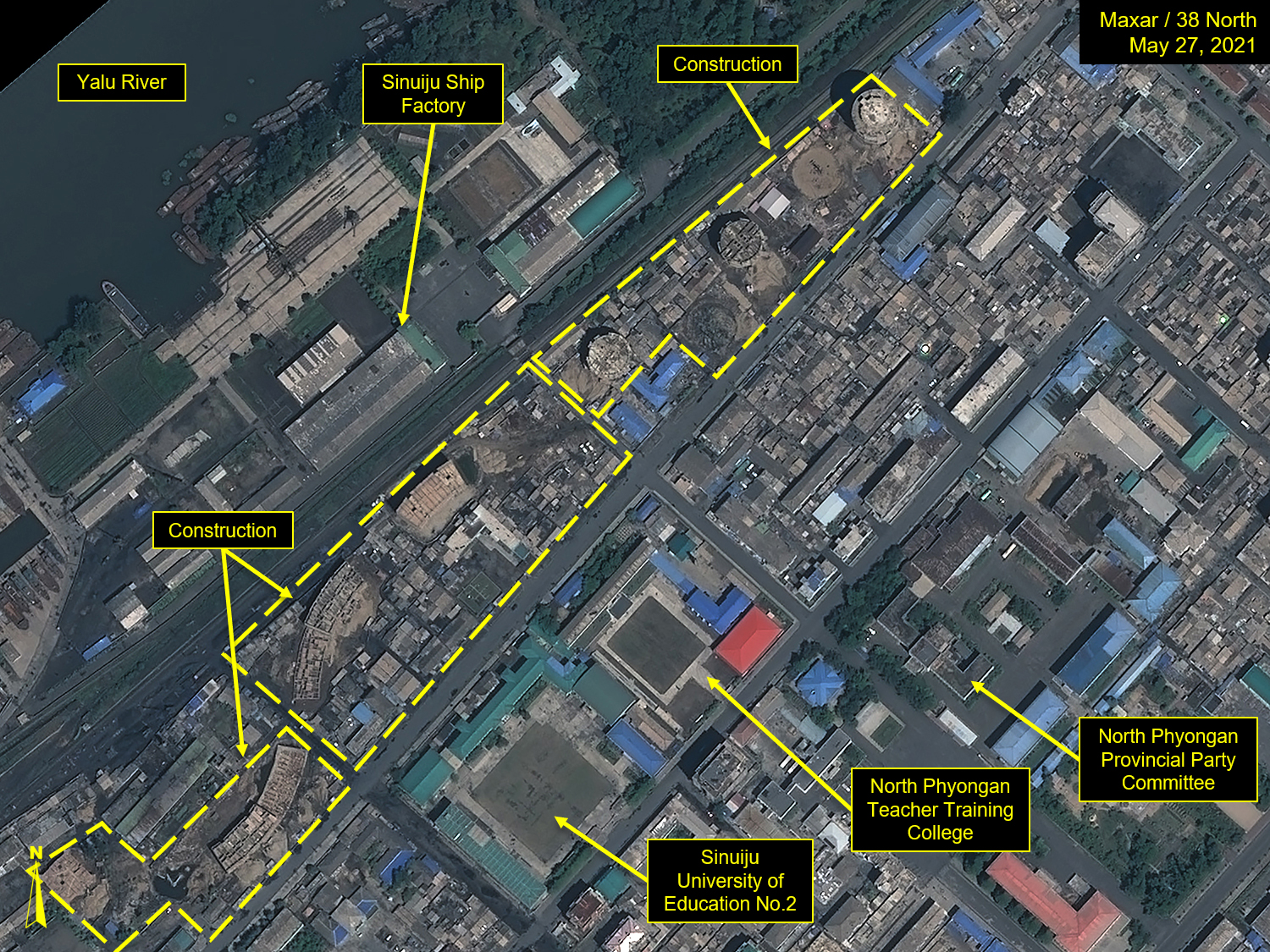 A New Skyline Emerges in Sinuiju - 38 North: Informed Analysis of North ...