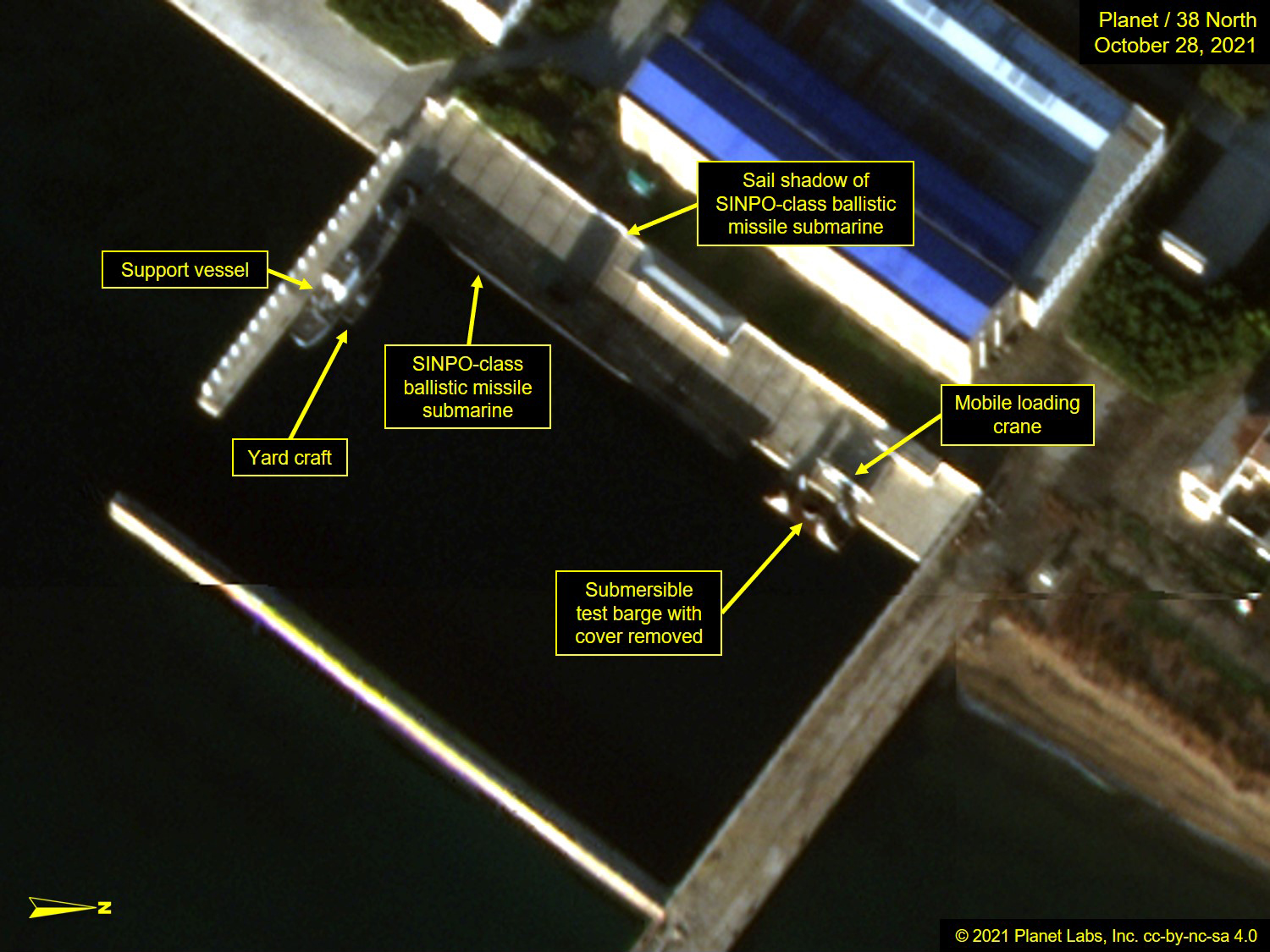 Sinpho Secure Boat Basin: Probable Testing Activity - 38 North ...