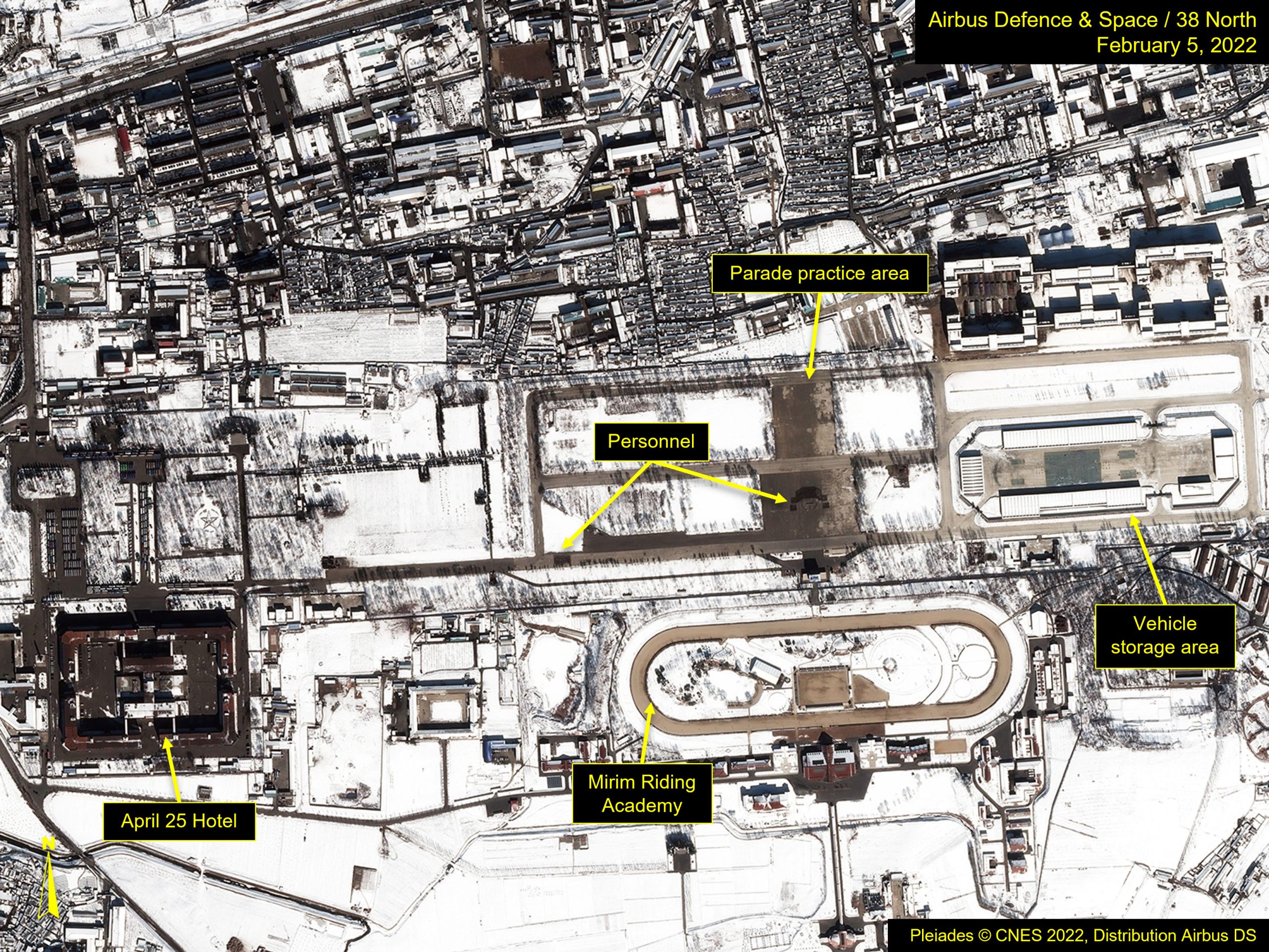 Parade Training Underway - 38 North: Informed Analysis of North Korea