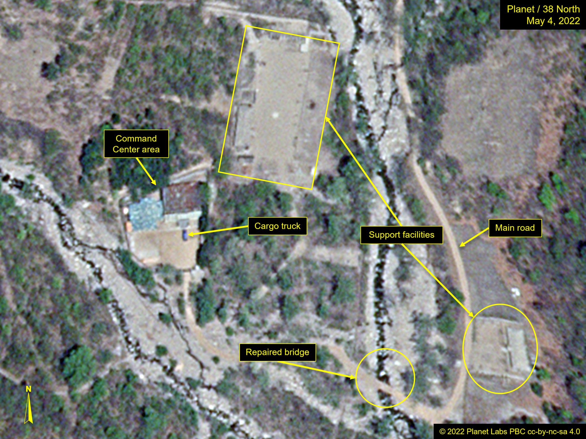 Punggye-ri Nuclear Test Site: New Activity at the Command Center Area ...