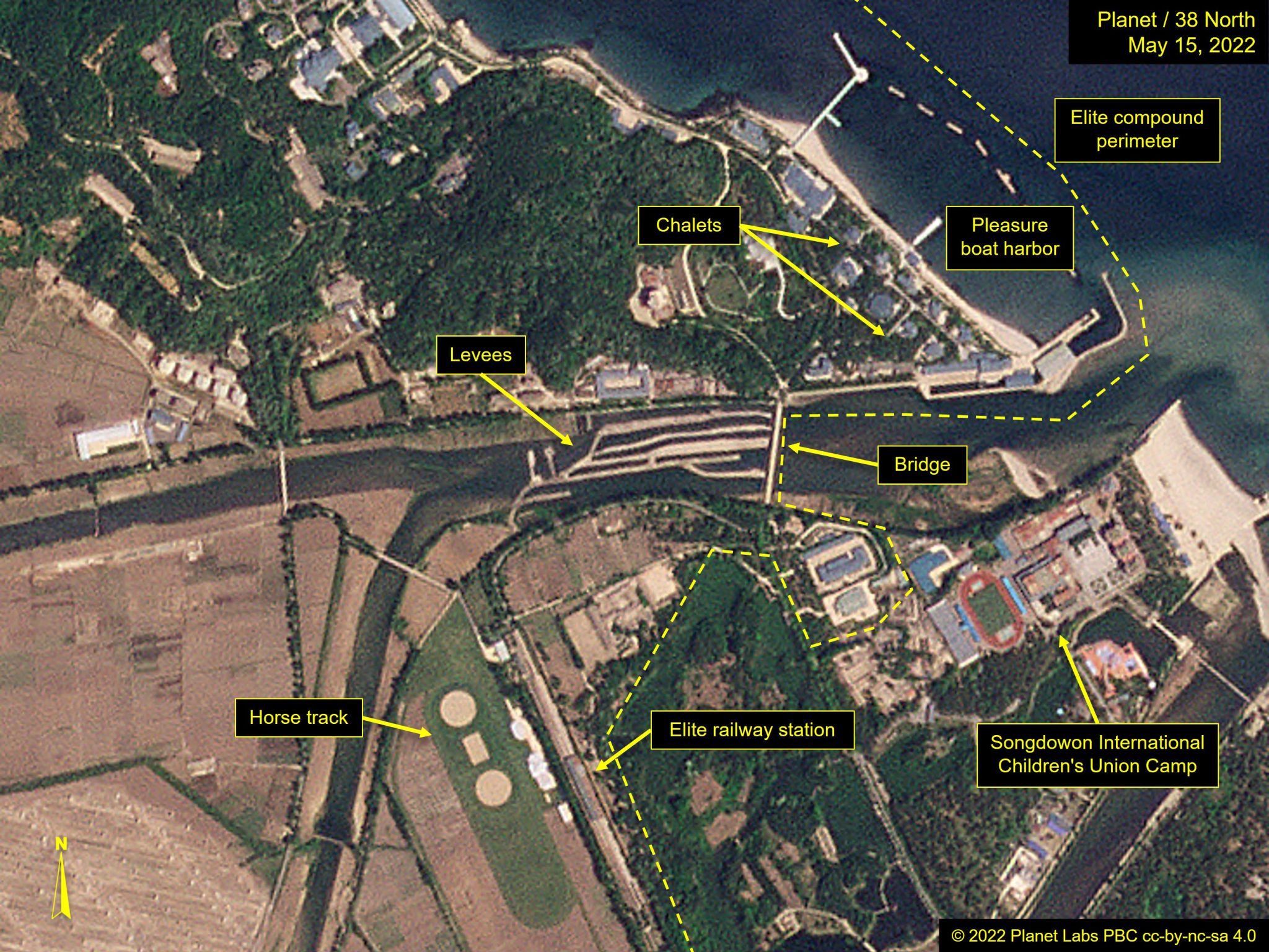 Construction Restarts at the Wonsan-Kalma Beach Resort and River Work ...