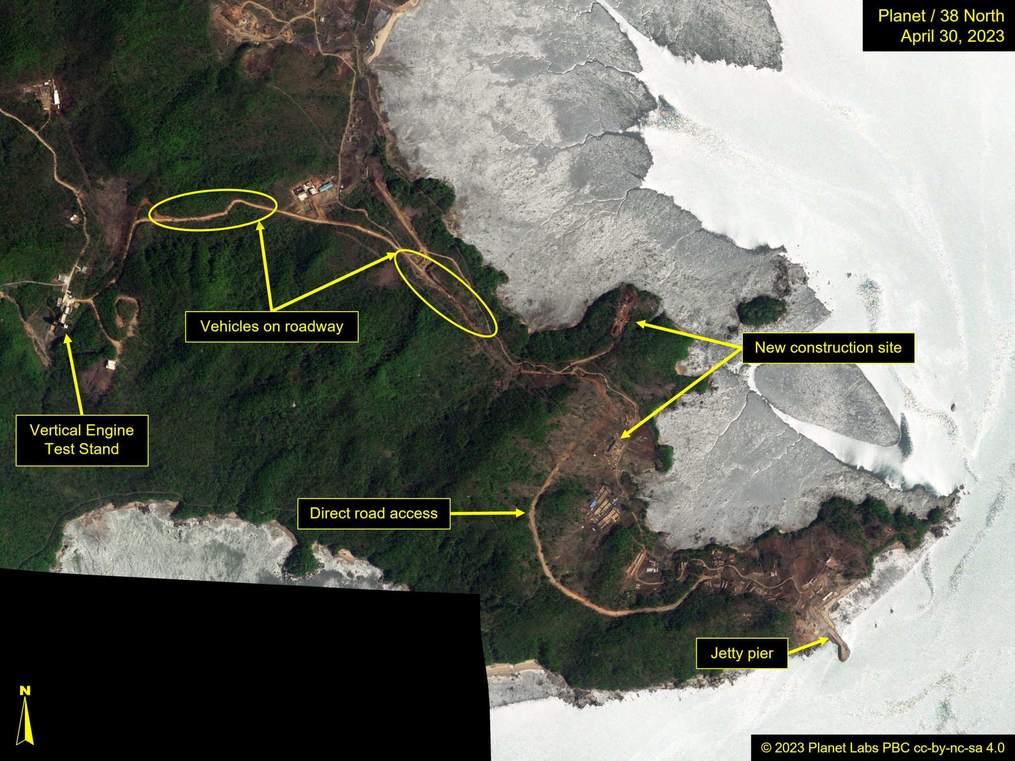 Sohae Satellite Launching Station: New Construction Appears Along Coast ...
