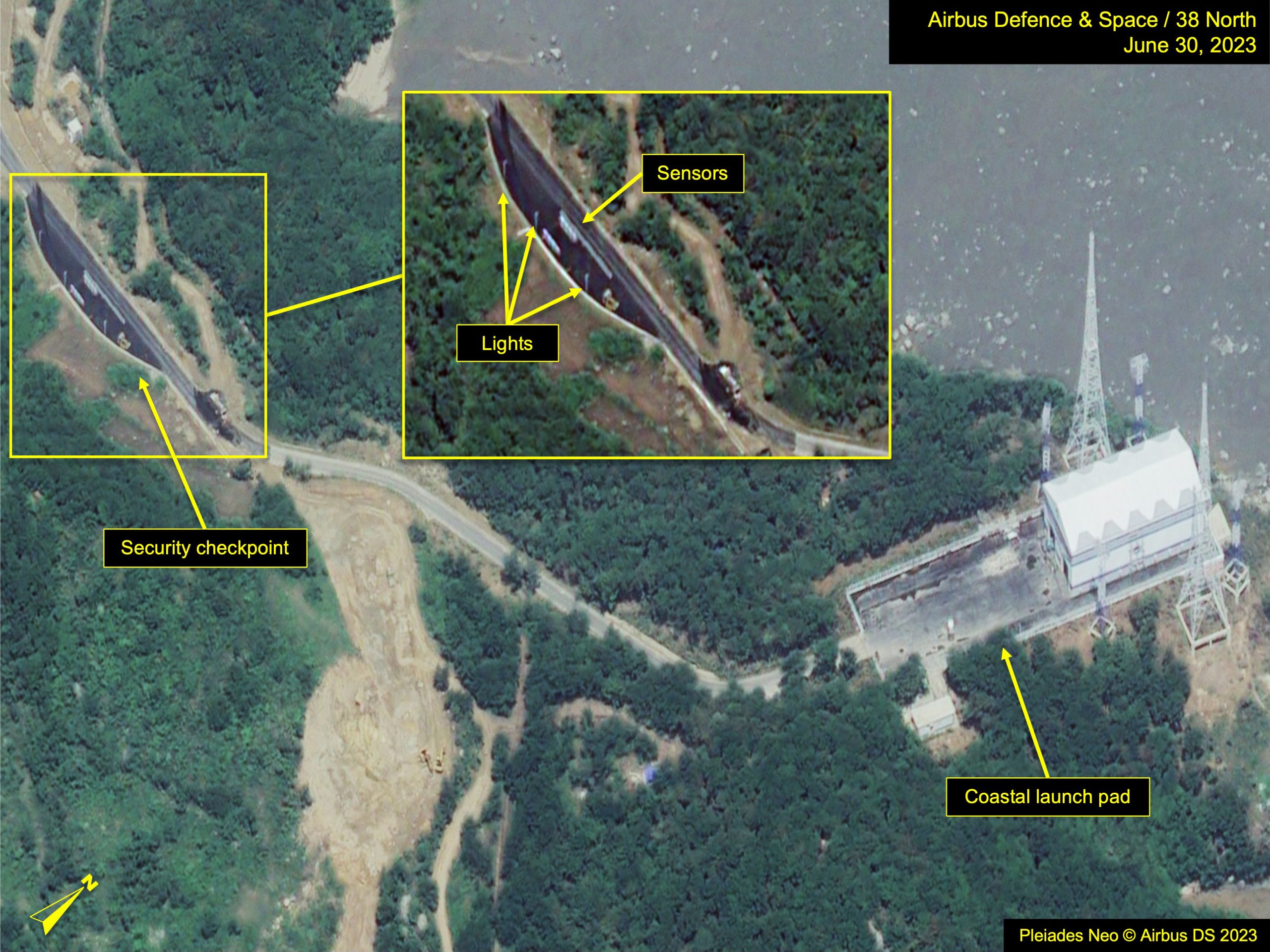 Sohae Satellite Launching Station Modernization Status 38 North