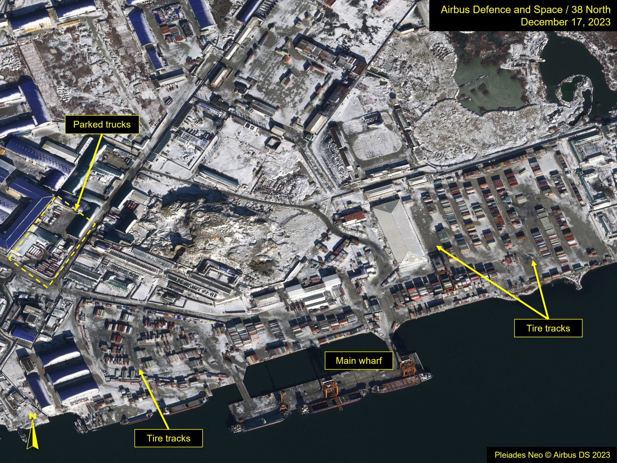 A New Effort to Conceal Activity at Nampho Port - 38 North: Informed Analysis of North Korea