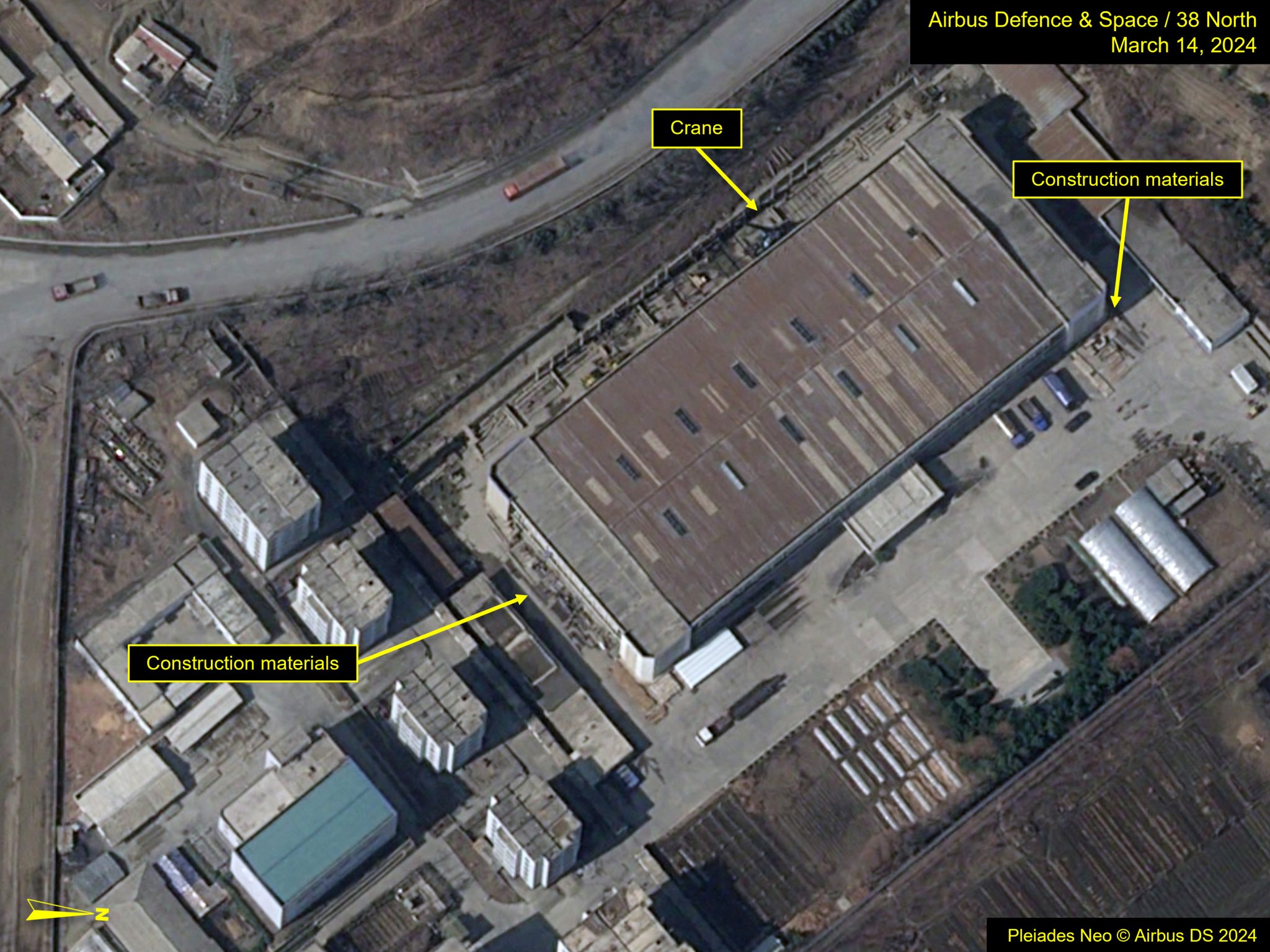 Construction at North Korea's Kangson Facility: Probable Storage or ...