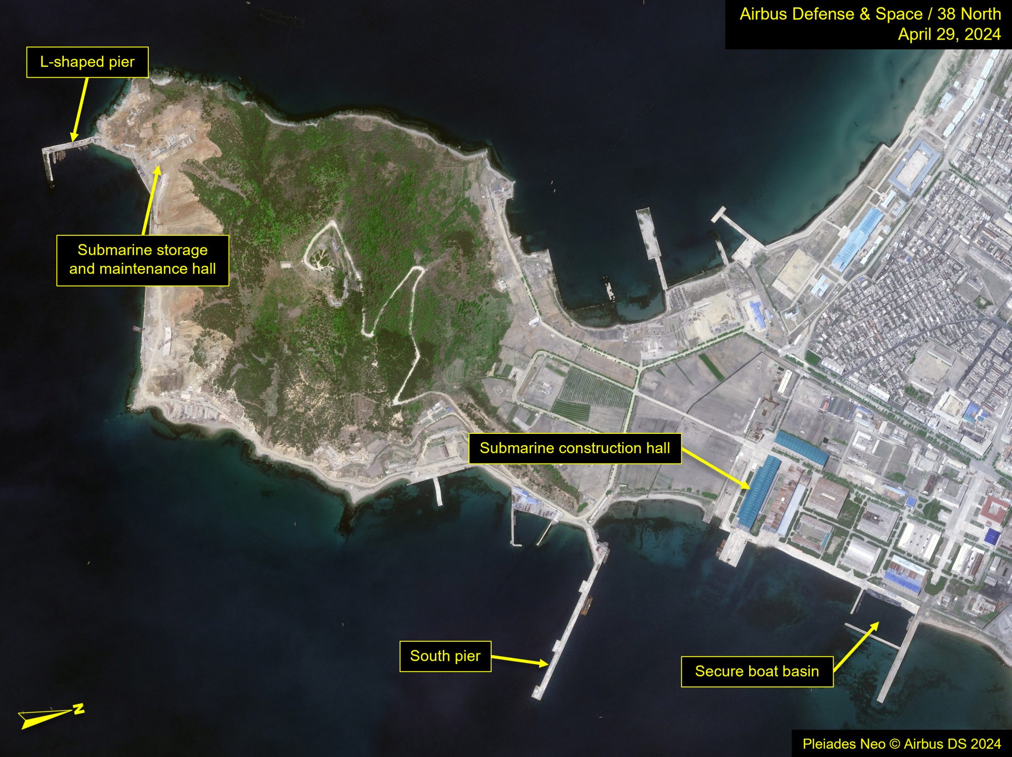 Sinpho South Shipyard: Indications of New Submarine Construction - 38 ...