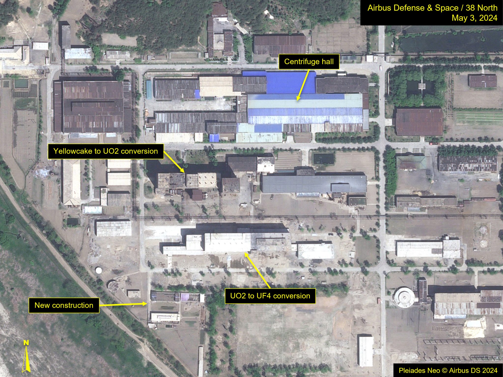 Yongbyon Nuclear Scientific Research Center: Construction at the ...