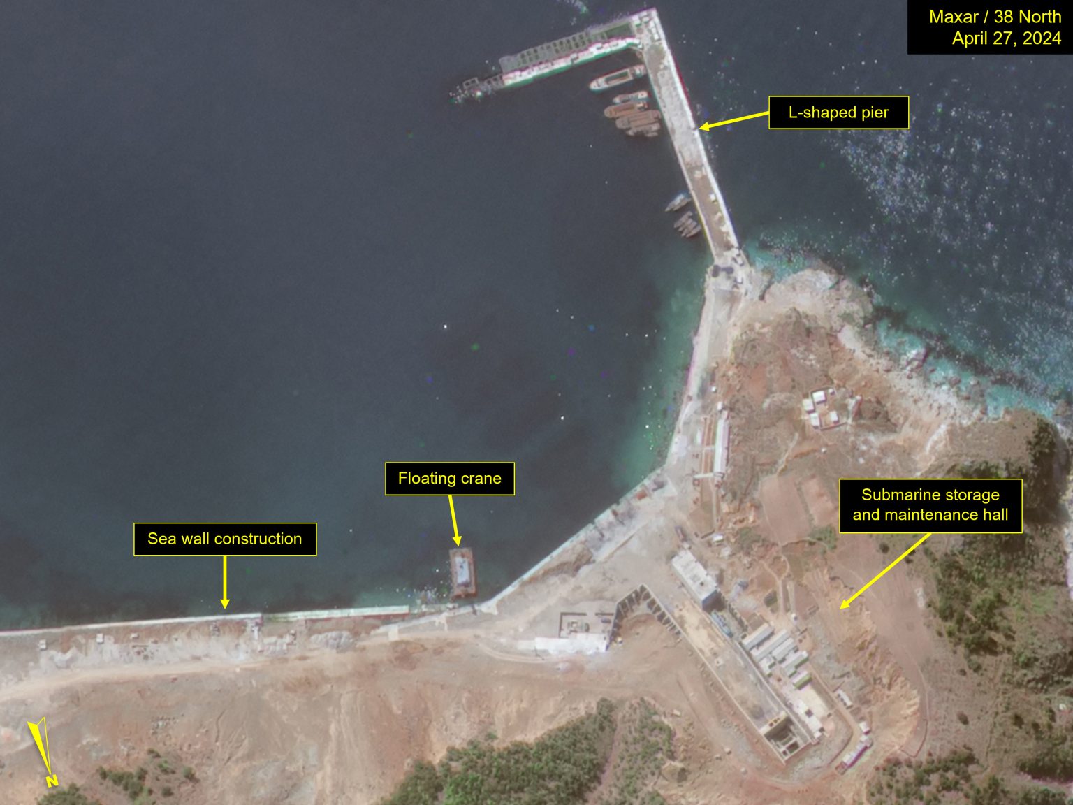 Sinpho South Shipyard: Indications of New Submarine Construction - 38 ...