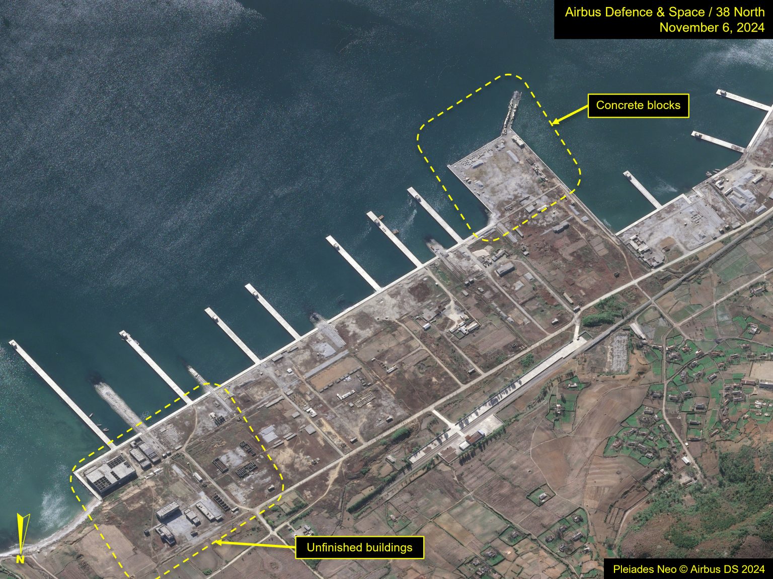 Munchon Naval Complex Construction Progresses - 38 North: Informed ...