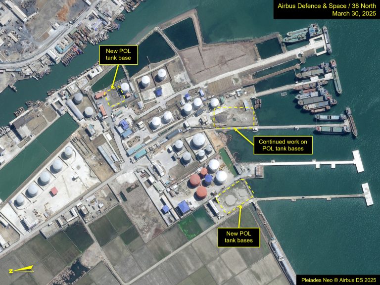 Nampho Port: Newest Naval Combatant Likely Left the Hall - 38 North ...