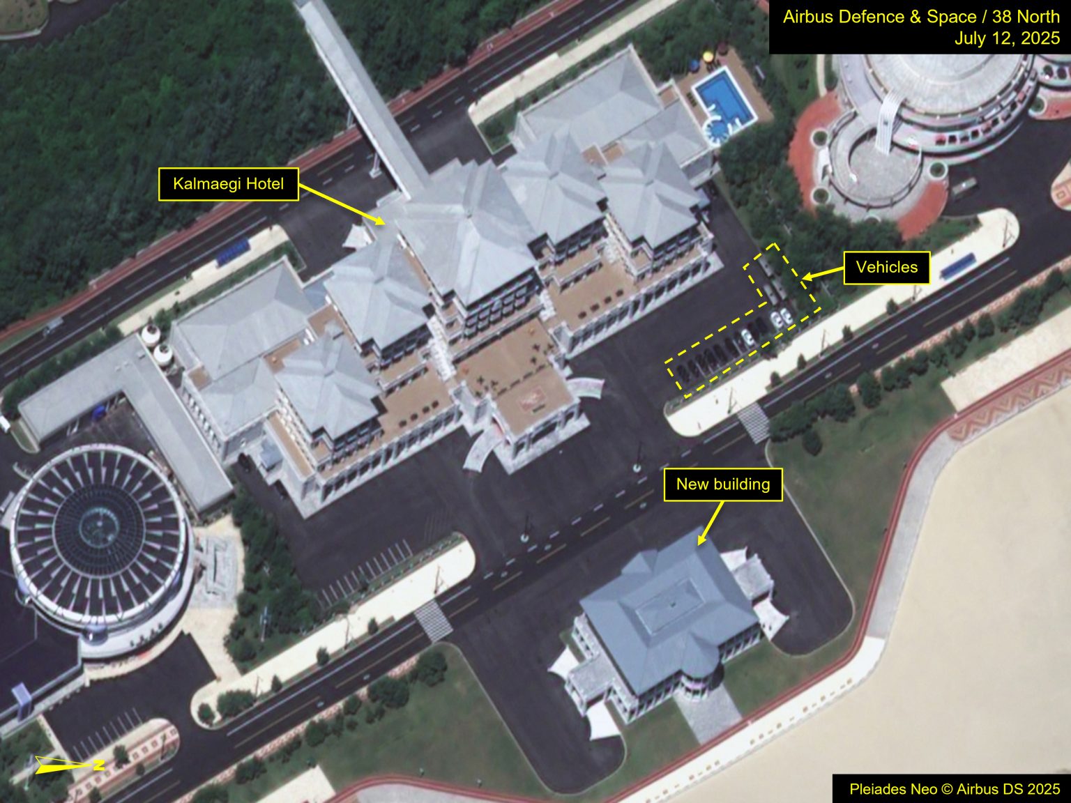 Wonsan Kalma Beach Resort Hosts a High-Level Visit - 38 North: Informed ...