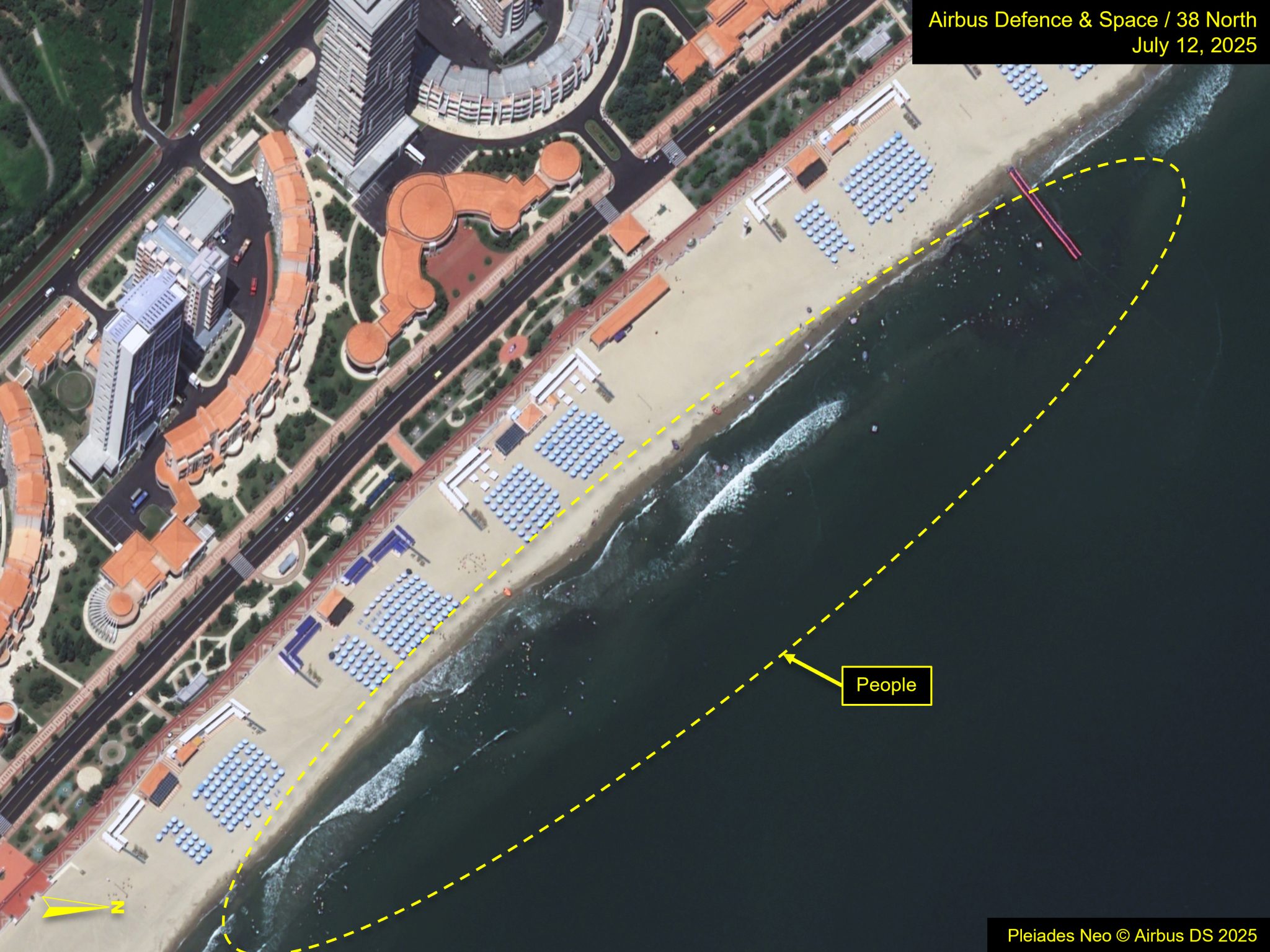 Wonsan Kalma Beach Resort Hosts a High-Level Visit - 38 North: Informed ...