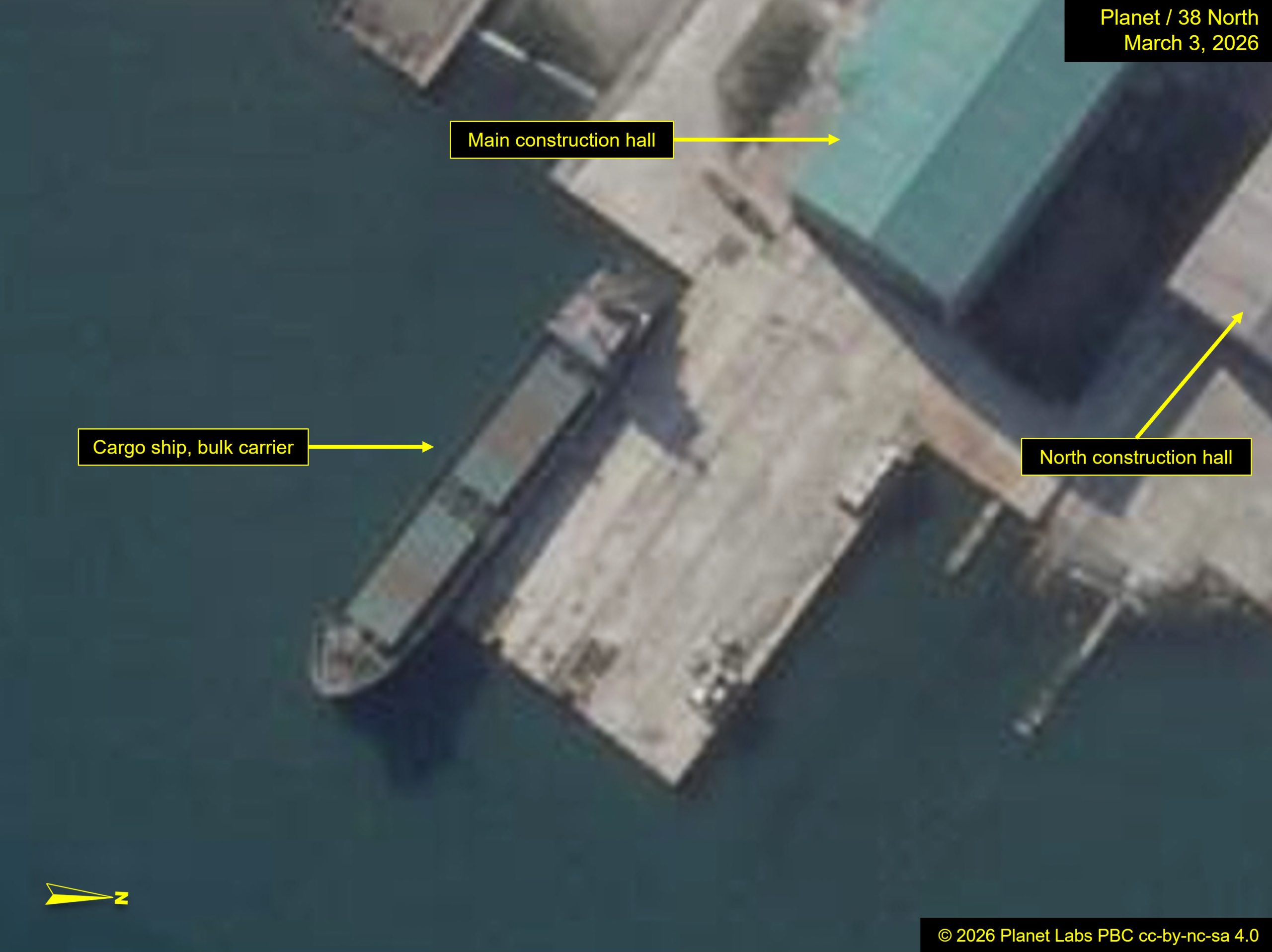 Sinpho South Shipyard: Unusual Ship Repurposing Effort - 38 North ...